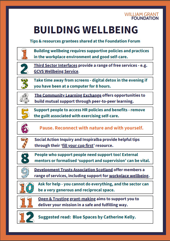 Putting the 'i' and 'we' in wellbeing | William Grant Foundation